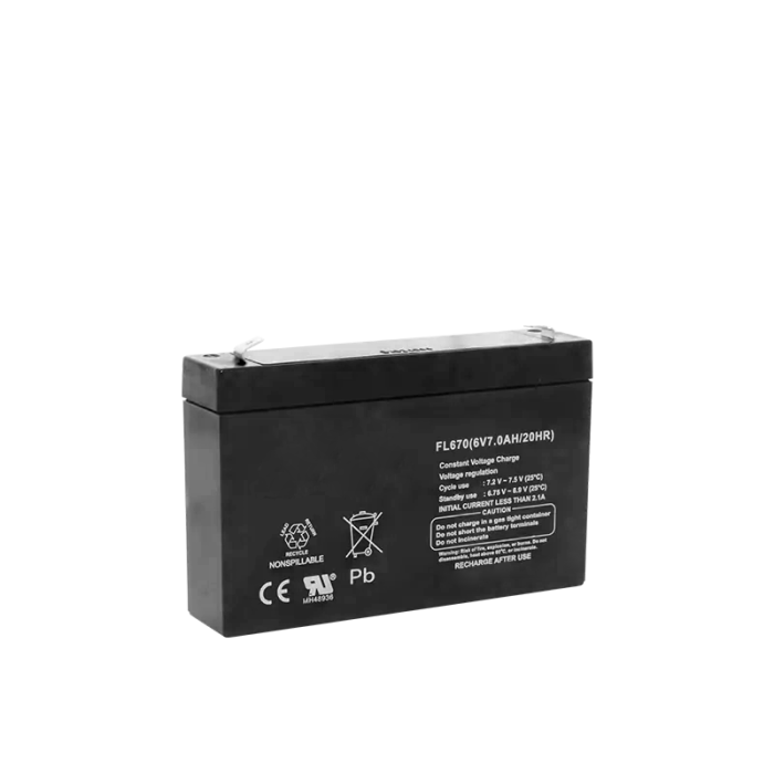 BATERIA AGM 6V 7AH - Matrix Energy Systems
