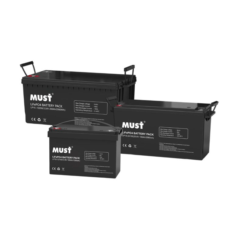 BATERIA LITIO 100AH 12.8V LP1500 MUST - Matrix Energy Systems